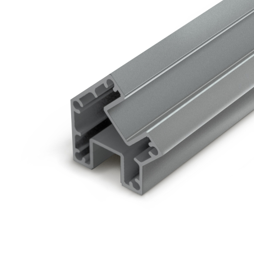 FHC | AW520S 135 Degree Aluminum Windscreen Post - 241" Long - Silver ...