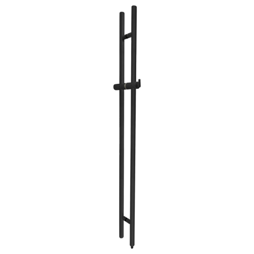FHC | LLHB60MB 60" Bottom Locking Ladder Pull - Matte Black | Frameless ...