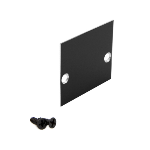 FHC | FHC End Cap for 1/2" Narrow Header/U-Channel Matte Black ...
