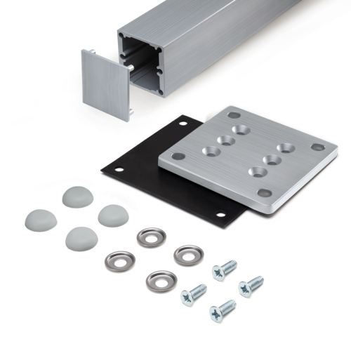 FHC | SP142KM 2-3/8" Square AR Post Kit X1 Series 43" Length - Mill ...