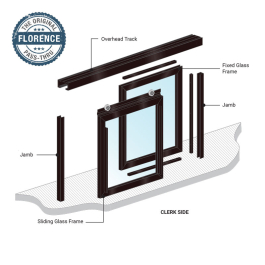 FHC | 0D1038DUC Florence Horizontal Sliding Pass-Thru Assmbly OX-XO ...