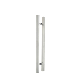 FHC | 36SQLHBS Square Ladder Pull 1-1/4" x 36" - Brushed Stainless ...