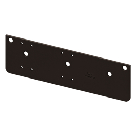 FHC | FHC LCN Drop Plate - Black | Frameless Hardware Company