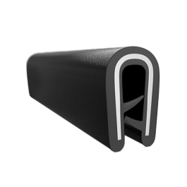 FHC | 75000341 Push-On QuickEdge Trim250' Roll - Mini-Trim - Black ...