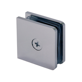 FHC | TUC77BNM Traditional Fixed Panel Clamp 1-3/4" x 1-3/4" - Brushed ...