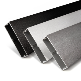 FHC | A2X8RBPTC 2" x 8" Rectangular Tube Aluminum 12' 2" Long - Powder ...