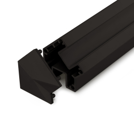 FHC | A605K Aluminum Windscreen 135 Degree Corner Post Kit - 60" Tall ...