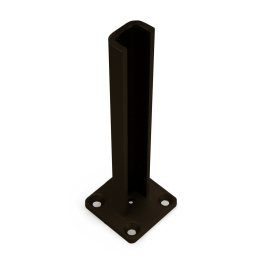 FHC | AWST2BRZ AW Surface Mount Stanchion - 30" Tall with 6" Square ...
