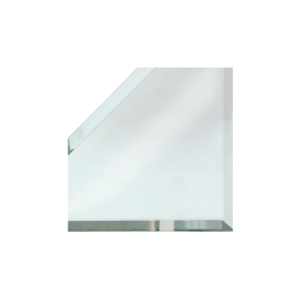 FHC | BVM2M 3-Sided Beveled Mitered Clear Mirror Glass | Frameless ...