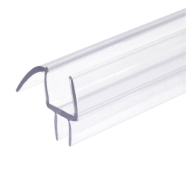 FHC | CBW14 Clear Bottom Wipe Drip Rail for 1/4" Glass | Frameless ...