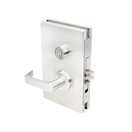 FHC | CL610ELHSA 6" x 10" LH Center Lock Entrance Function - Satin ...