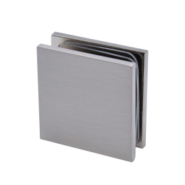 FHC | CSU4 HD Square Wall Mount Clamp | Frameless Hardware Company