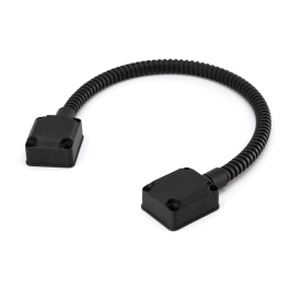 FHC | DL00PBL Armored Surface Applied Wire Door Loop - Black ...