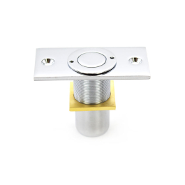 FHC | DPS1PS Dust Proof Keeper Non-Locking With Plate - Polished ...