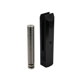 FHC | FFC3MB Frameless Fence Clamps Core Mount 1/2"-9/16" - Matte Black ...