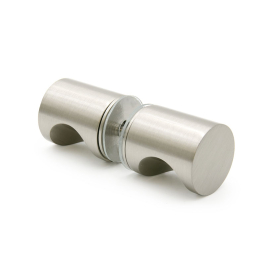 FHC | FGK1BN Back-To-Back Finger Grip Knob - Brushed Nickel | Frameless ...