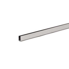 FHC | FSS954 Stainless Steel 1/8" Opening U-Channel - 144" Long ...