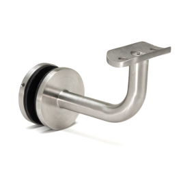 FHC | HB153GBS Glass Mounted Bracket - Fixed Sweep - Brushed Stainless ...