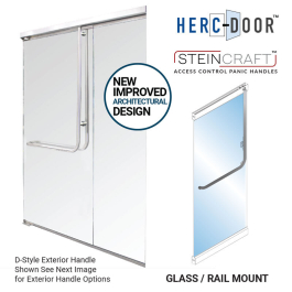 FHC | HP100JS3GKBS Top Latching Panic Exit Device "JS" Exterior Short ...