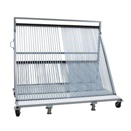 FHC | HR4860 Harp Rack 48"D x 80"W - 1000Lb Capacity Front Foot Locks ...