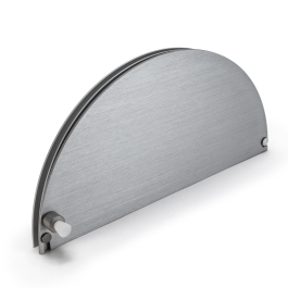 FHC | HRT725 Half-Round Ticket Window - 12" x 6" | Frameless Hardware ...