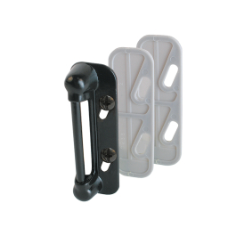 FHC | K5004 Aluminum Painted Black - Spring-Loaded Screen Door Strike ...