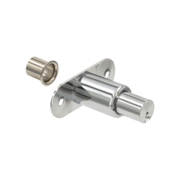 FHC | LK981 Showcase Track Plunger Lock - Chrome | Frameless Hardware ...