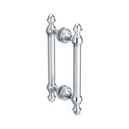 FHC | N0B8X8CH Noble Series 8" Back-to-Back Pull - Polished Chrome ...
