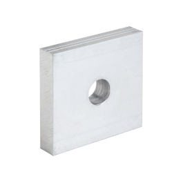 FHC | PGDB3 Aluminum Drain Block - 2-1/2" x 2-3/4" x 1/2" | Frameless ...