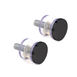 FHC | PHRNSKMB Single-Sided Handle Cap/Stud Set - Matte Black ...