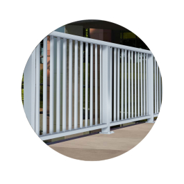 FHC | PKT6036M Picket Panel for 60" x 36" Opening - Mill Aluminum ...