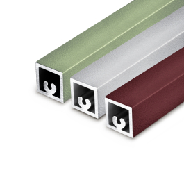 FHC | FHC 3/4" Square Picket Extrusion 241" - Kynar Color | Frameless ...