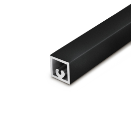 FHC | PKT34MB 3/4" Square Picket Extrusion 241" - Matte Black ...