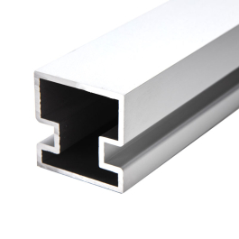 FHC | FHC 1-5/16" Square Partition Center Post with Recessed Glass ...