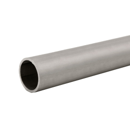 FHC | PR19BS 1.9" O.D. Pipe Rail 240" Long - Brushed Stainless ...