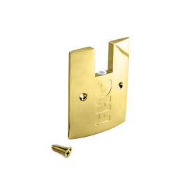 FHC | FHC 2.5 Square D/R End Cap Polished Brass Finish For 3/8 or 1/2 ...