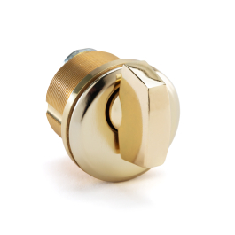 FHC | FHC Mortise T-turn Cylinder w/ 3mm Trim Ring Polished Brass ...