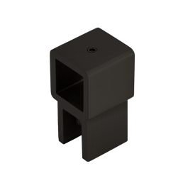 FHC | SBSQ44MB Square Support Bar Slide Bracket for 3/8" - 1/2" Glass ...