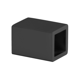FHC | SBSQ46MB Square Support Bar Wall Mount Bracket - Matte Black ...