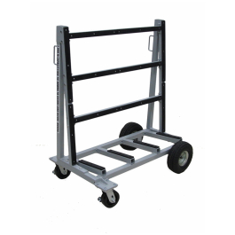 FHC | SC4036 Single Sided Shop Glass Cart - 2000Lbs Capacity ...