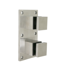 FHC | SS20 Glass Rail Standoffs 2" Square With Mounting Plate ...