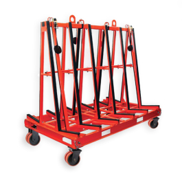 FHC | TC9663 A-Frame Glass Transport Cart 96" x 43-1/4" x 82 ...