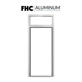 FHC | FHC 2" x 4-1/2" Thermal RHR/LH Transom Frame For Single Door ...