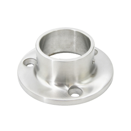 FHC | THR15YBS Steel Full Flange 1-1/2" Dia. - Brushed Stainless ...
