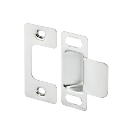 FHC | U10278 Two Piece Adjustable Door Strike - Chrome Plated (Single ...
