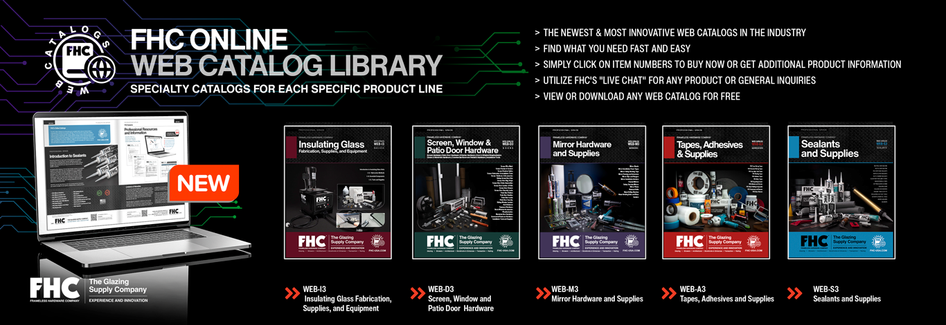 FHC | The Glazing Supply Company | Frameless Hardware Company