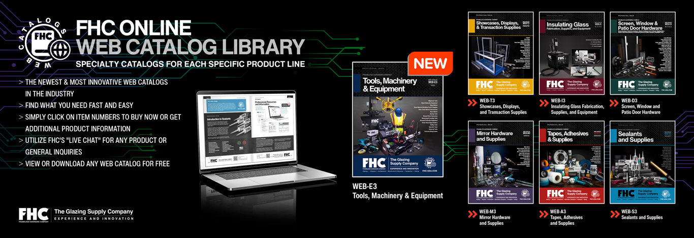 FHC | The Glazing Supply Company | Frameless Hardware Company