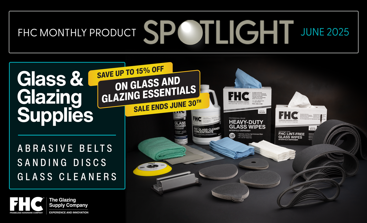 FHC | The Glazing Supply Company | Frameless Hardware Company
