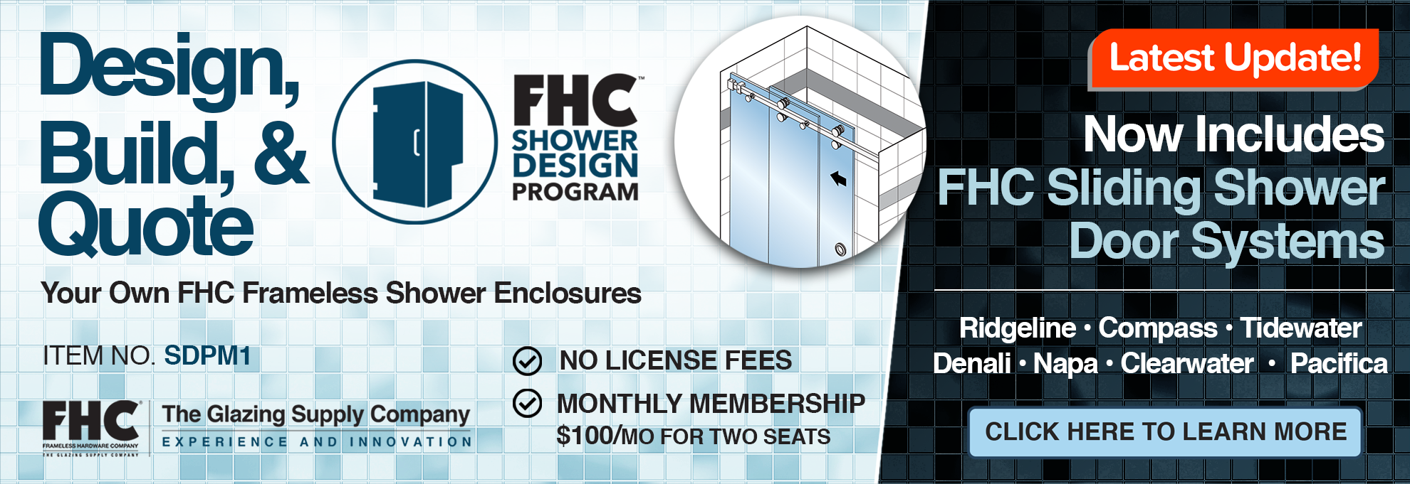 FHC | The Glazing Supply Company | Frameless Hardware Company