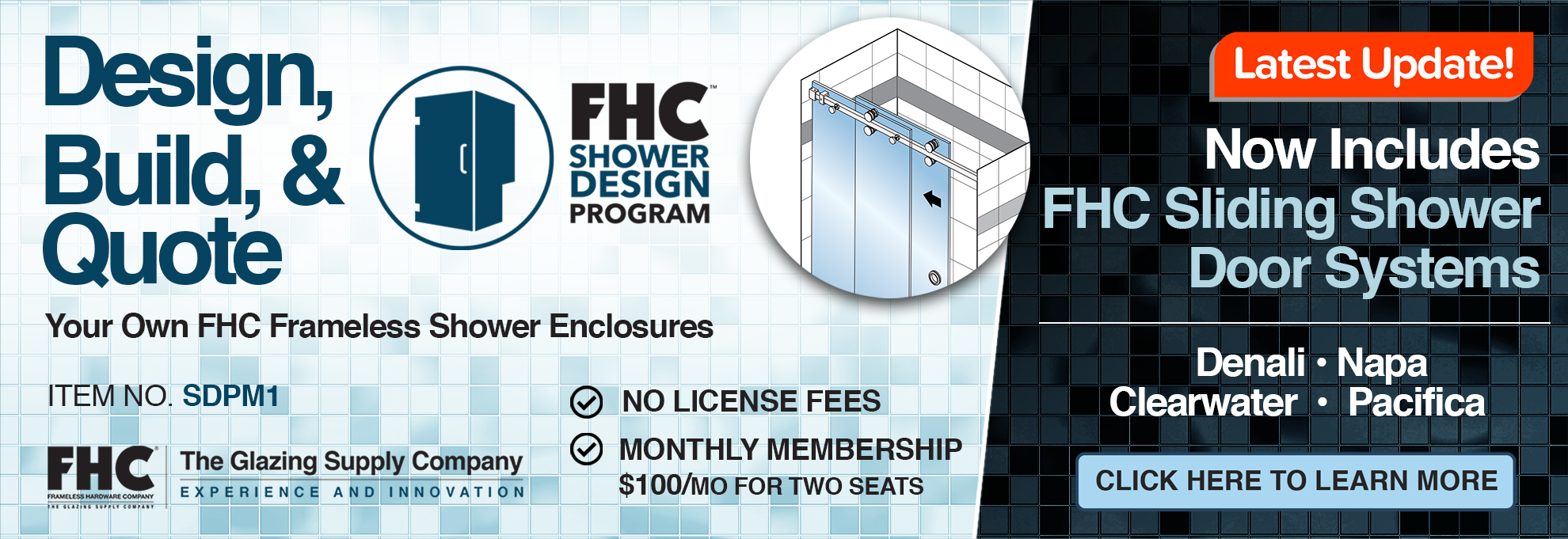 FHC | The Glazing Supply Company | Frameless Hardware Company